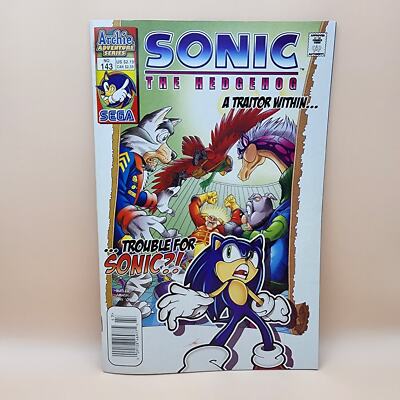 SONIC THE HEDGEHOG #143 (Archie 2005) LOW PRINT RUN A Traitor Within ...