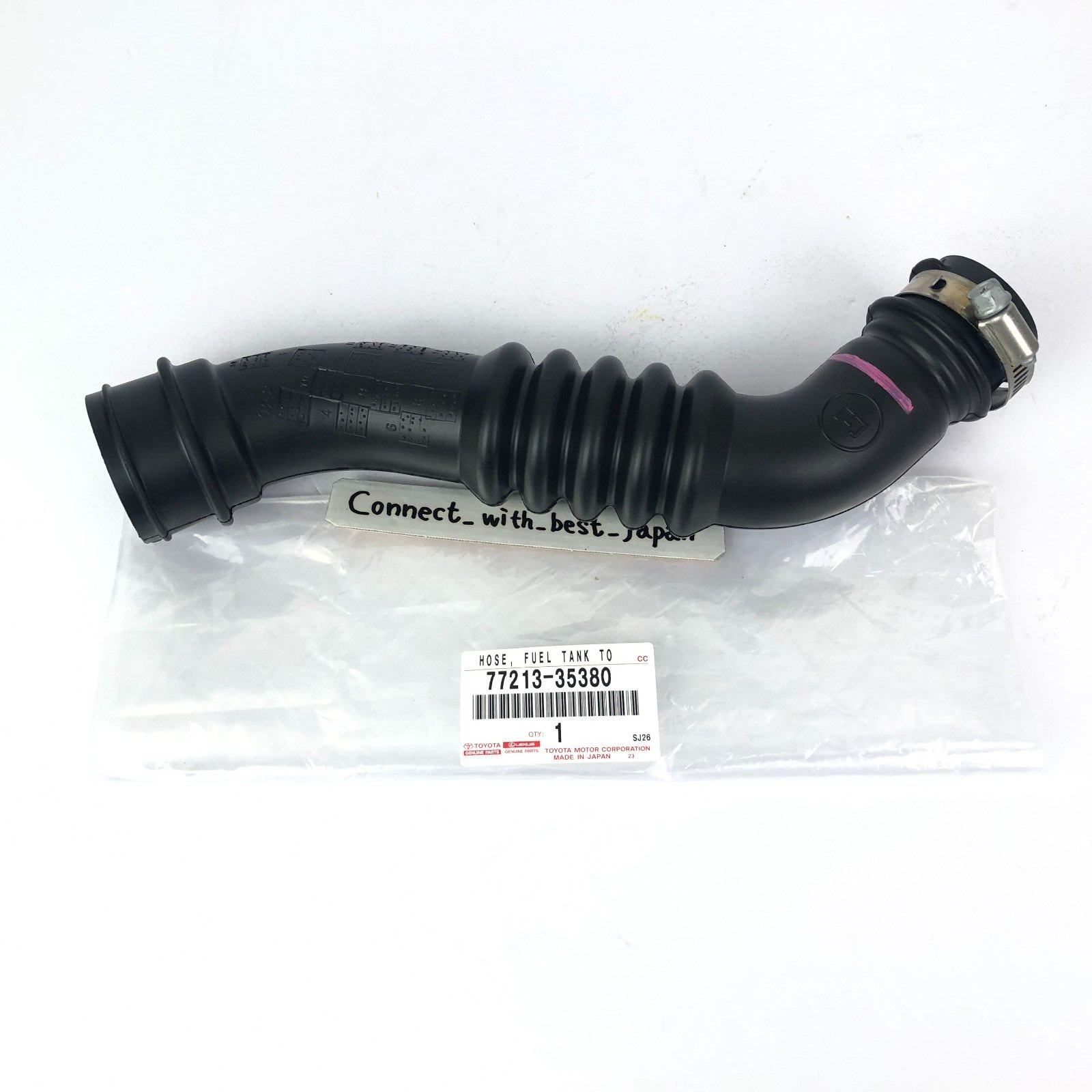 TOYOTA GENUINE 4RUNNER PRADO120 FUEL TANK TO FILLER PIPE HOSE 77213 ...