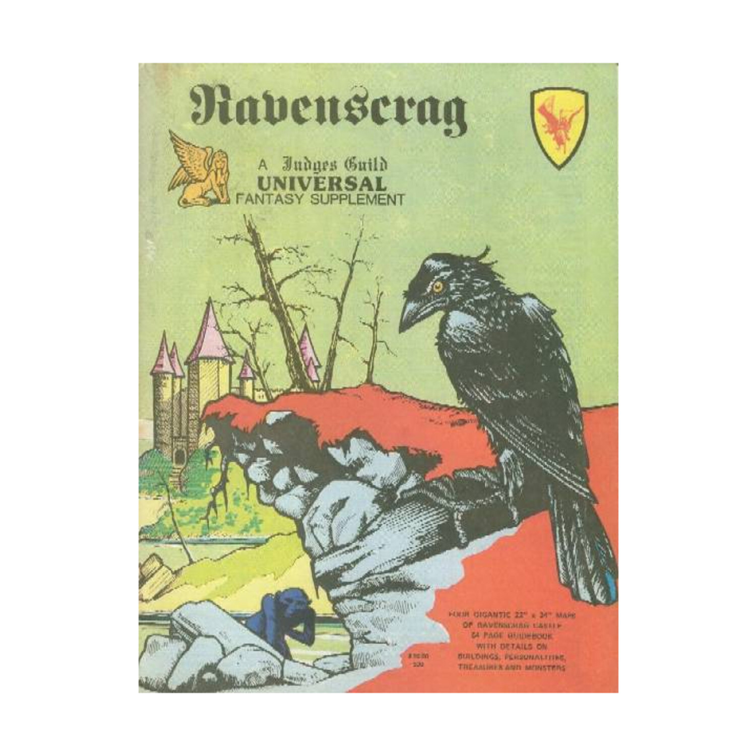 Judges Guild D&D Module Ravenscrag VG | eBay