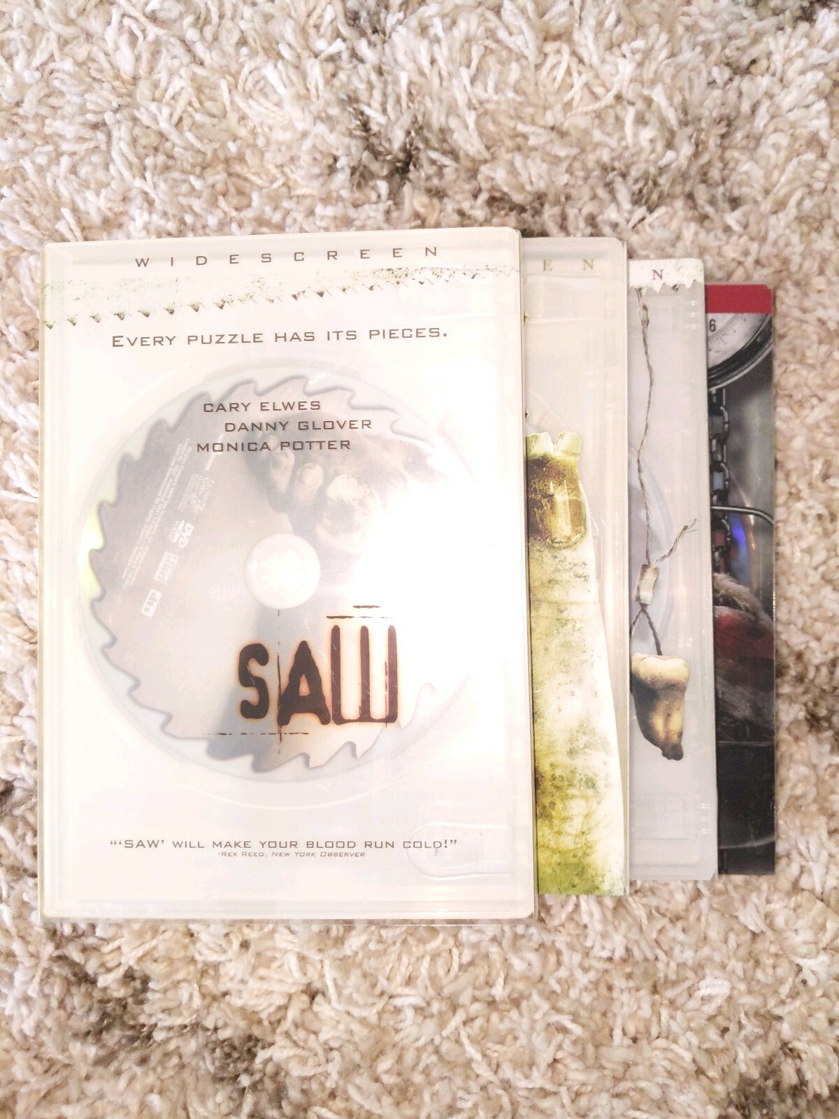 Saw DVD Set of 4 - Halloween / Horror Movie Night | eBay