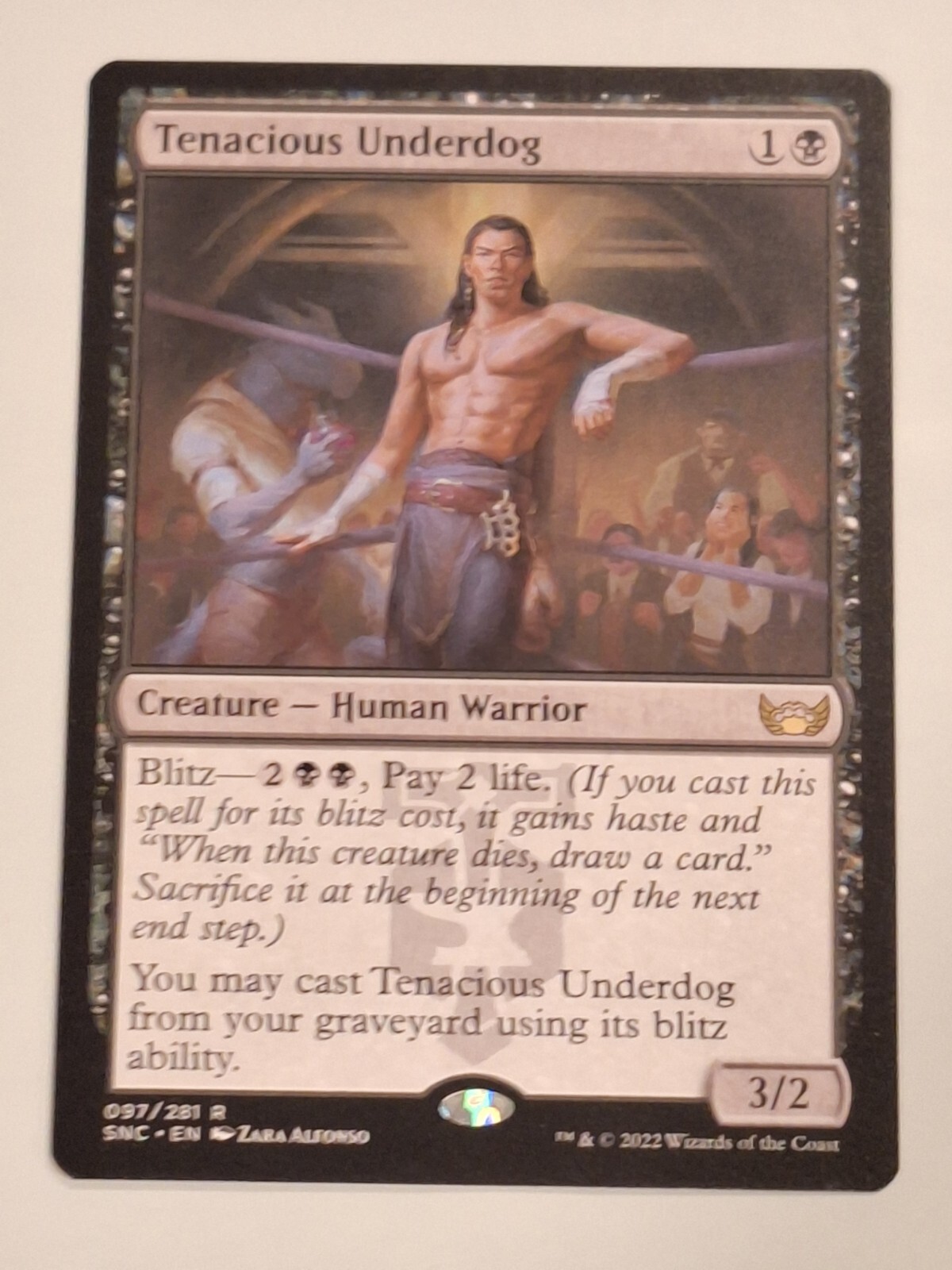 Tenacious Underdog - Streets of New Capenna Magic the Gathering MTG ...