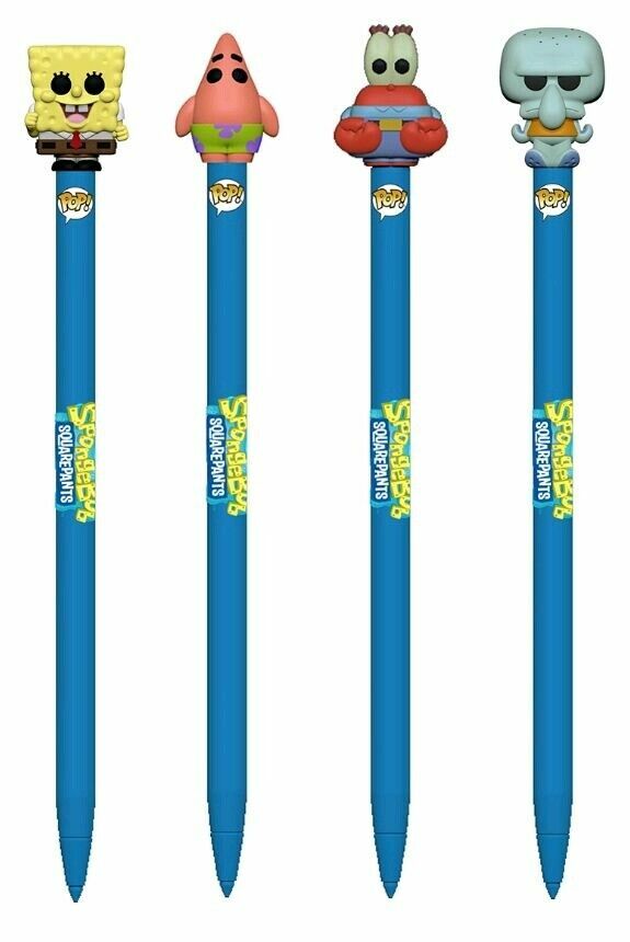 SPONGEBOB SQUAREPANTS POP PEN TOPPER - CHOOSE YOUR DESIGN - FUNKO 1 PER ...