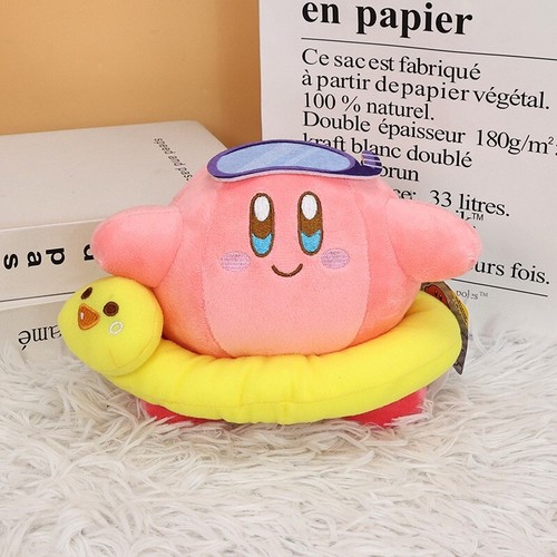 8" Kirby Super Star Swimming Kirby Soft Plush Toys Stuffed Doll ...