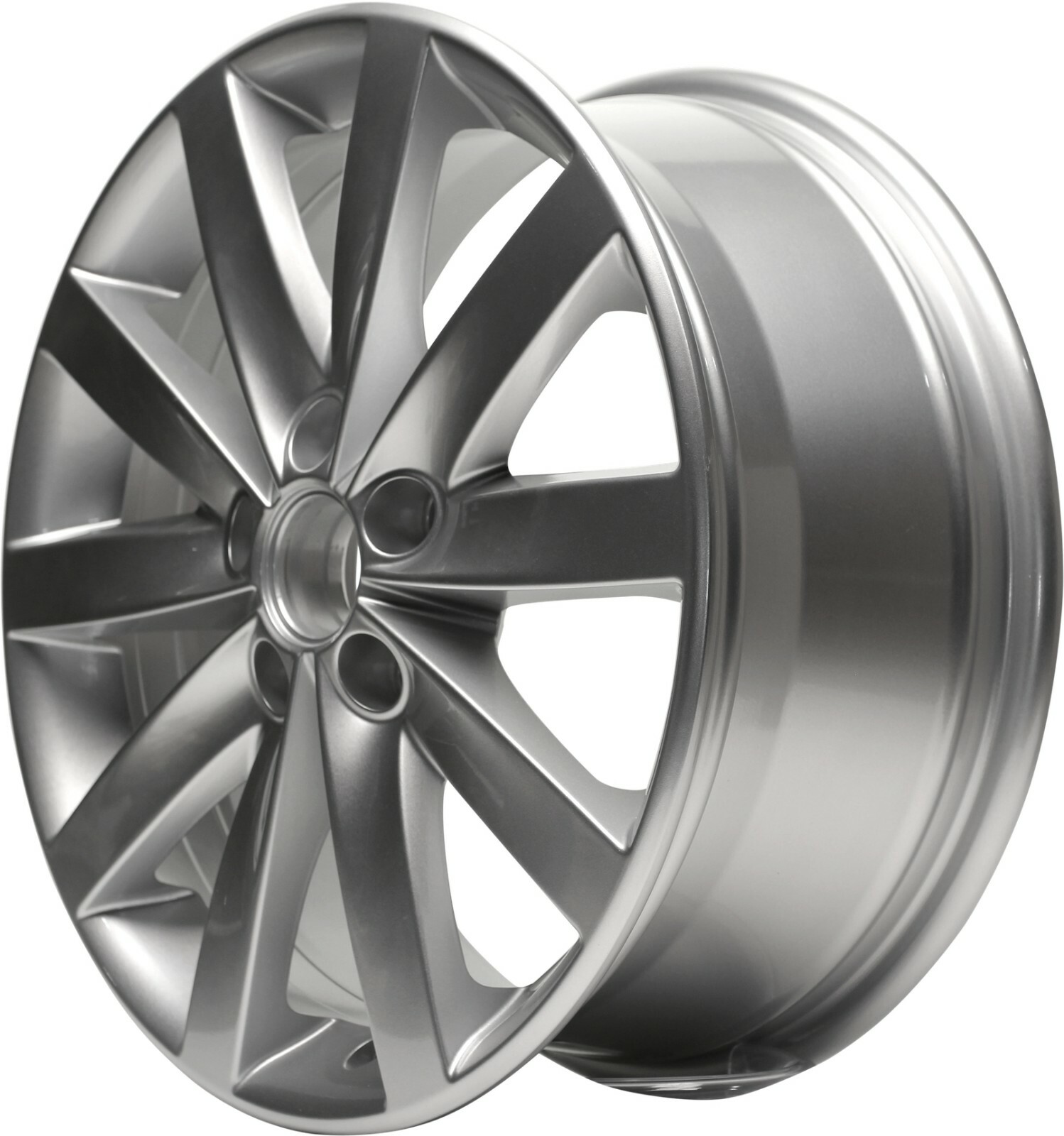 Wheel 2010-2014 Volkswagen Golf 17 Inch Aluminum Rim 5 Lug 108mm Silver ...