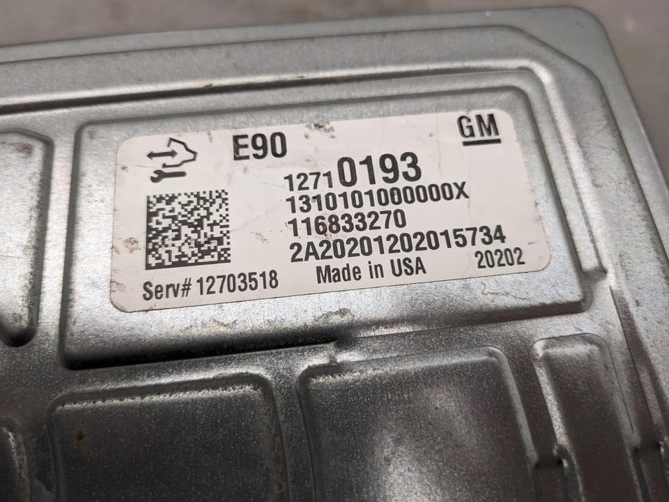 2020-2022 Buick Encore GX ECM ECU Control Module 116833270 | eBay