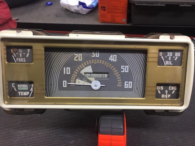 Ford 1940 1941 1946 1947 Truck Pickup Instrument Panel Speedometer ...