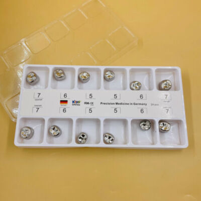 Dental Preformed Metal Crown Stainless Steel Crown Primary Molar Adult ...