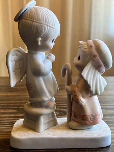 Precious Moments Jesus is Born 1978 Angel Shepard Enesco Jonathan ...