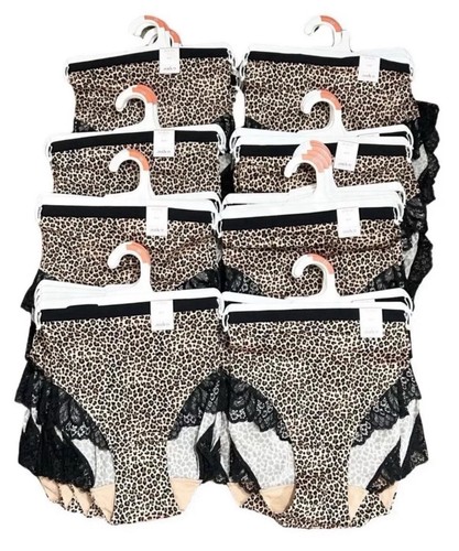 Auden Plus Size Leopard Print Underwear Bundle (40 Pair) | eBay