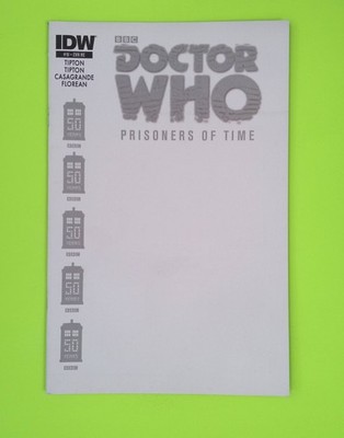 Doctor Who Prisoners of Time #10d IDW Publishing Variant 8.0 Comic Book ...