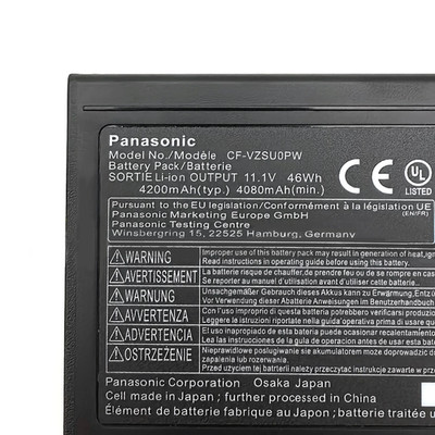 Genuine CF-54 Battery For Panasonic Toughbook CF-VZSU0PW CF-VZSU0PR ...