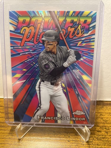2025 Topps Chrome Francisco Lindor #PP-9 Power Players Mets | eBay