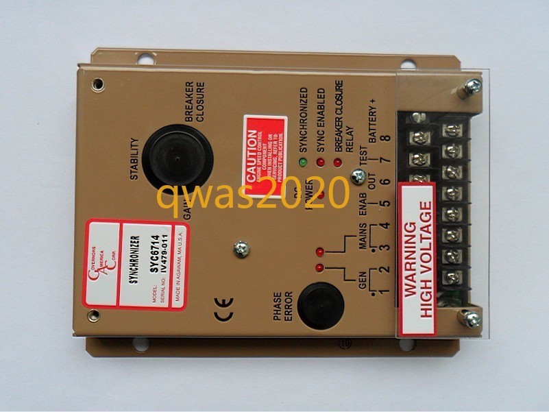 1PC New GAC Generator Speed Controller SYC6714 (PRE 6714) Synchronizer | eBay