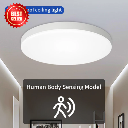 Household Ceiling Light 12W 18W 24W 36W White Light Voice Control Human ...