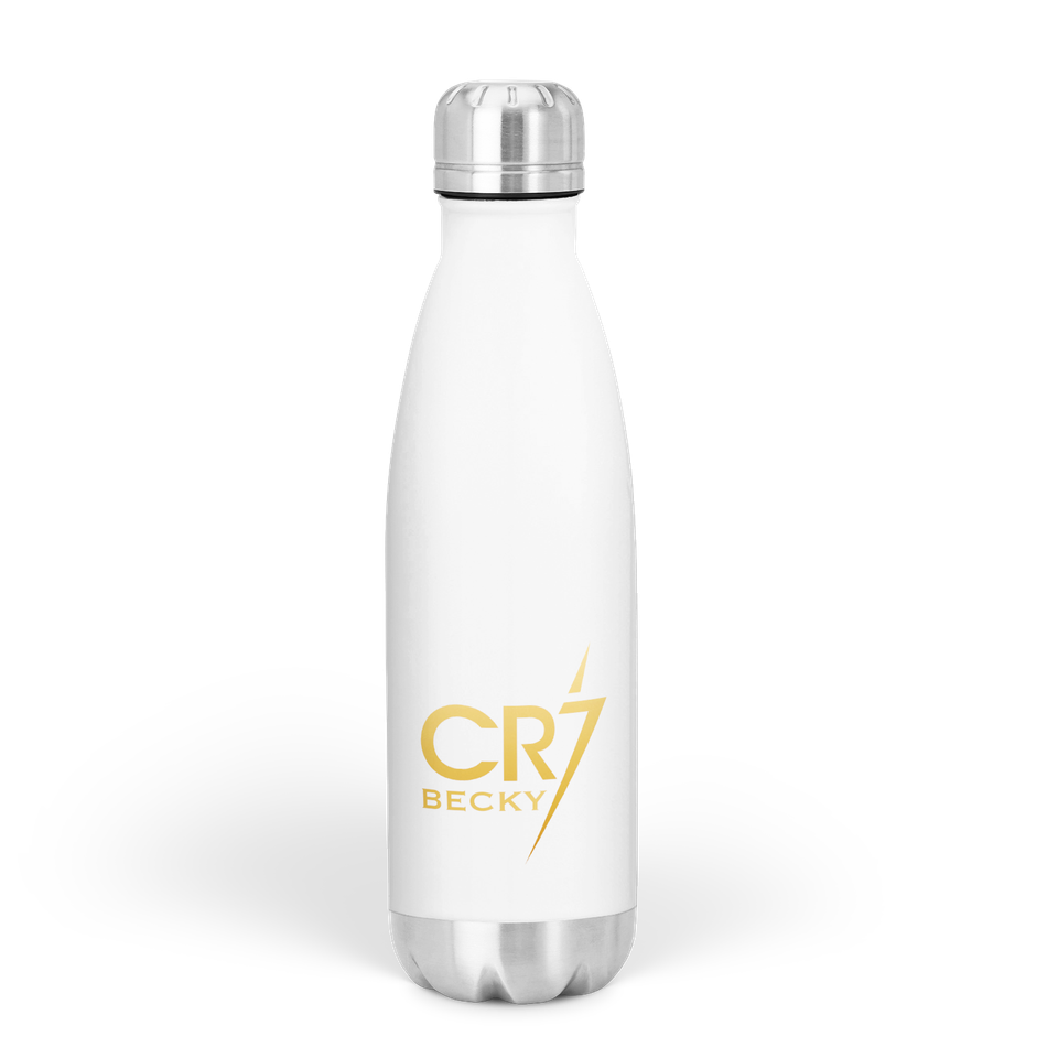 Personalised CR7 Aluminium Water Bottle - Name Football Soccer Portugal ...