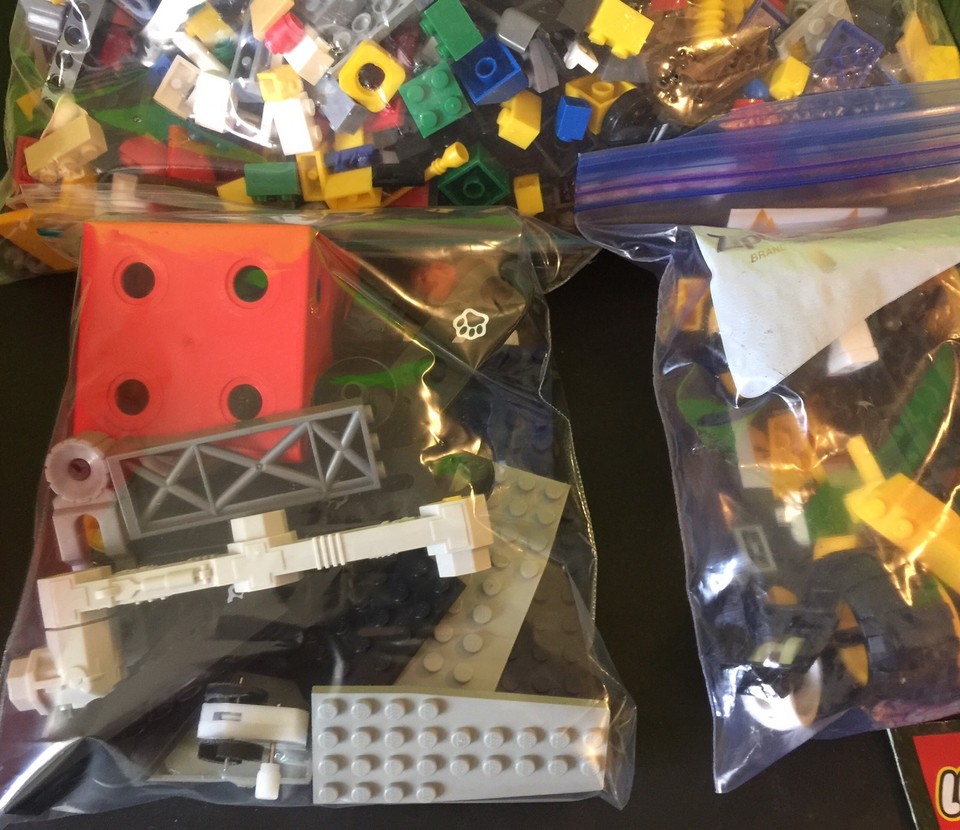 Large Mixed Lot Lego Mega Bloks Vehicles Boats Planes Figures Over 6 ...