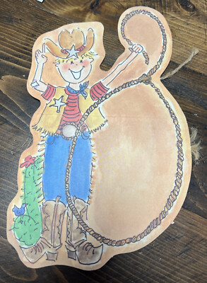 BLANK Lot of 23 Western Cowboy Lasso Sheriff Invitation DIY Print at ...