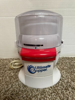 Ultimate Chopper CH-1 Food Processor 500 Watts 750 Megapower RARE RED ...