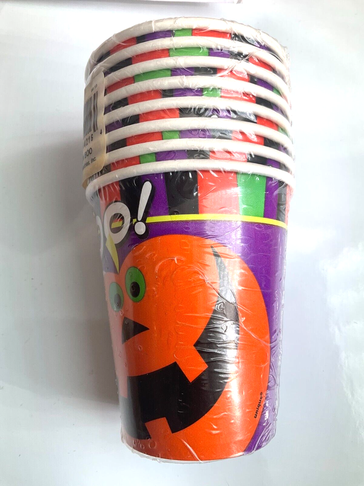 Halloween Cups Halloween Paper Cups Party Supply 8ct 11179442164| eBay