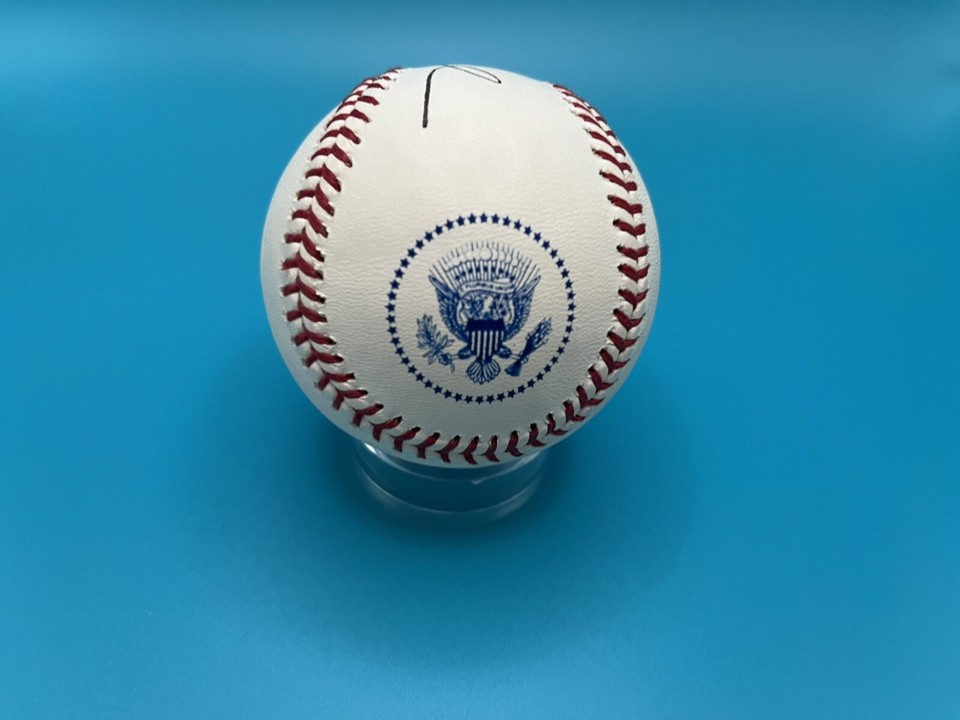 GEORGE W BUSH signed autographed Official Presidential Baseball JSA 🔥🔥 ...