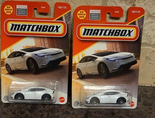 NEW! 2025 Matchbox Diecast '23 Toyota Prius Prime White - Lot of 2 | eBay