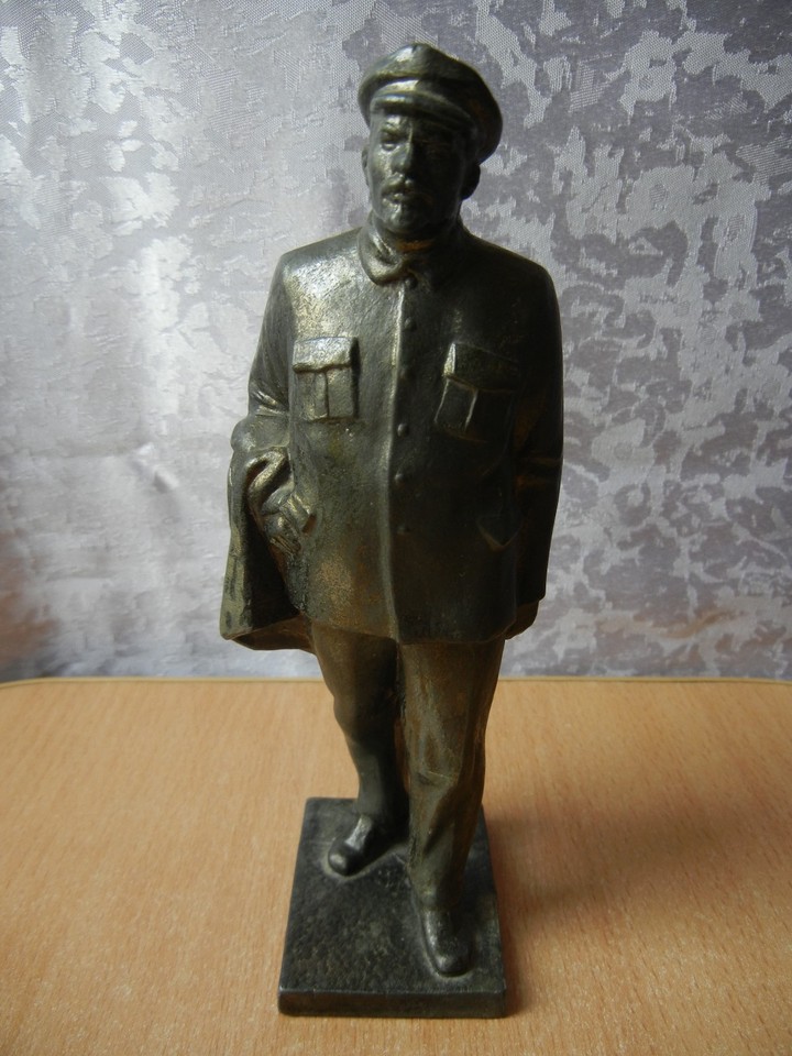 RARE LENIN STATUE BUST FIGURINE Soviet Sculpture USSR CCCP | eBay