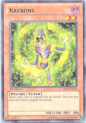 Krebons BP01-EN019 Yu-Gi-Oh! Card Light Play 1st Edition | eBay