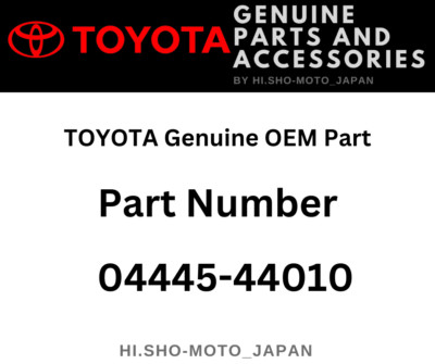 TOYOTA Genuine OEM Part 04445-44010 Gasket Kit, Power Steering Gear | eBay