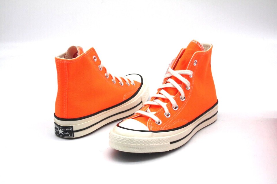 CONVERSE CHUCK 70 HI TOTAL 167700C TOTAL ORANGE/EGRET SNEAKER UNISEX | eBay