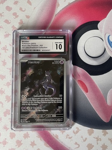 Pokémon TCG - Mewtwo 052 - 151 UPC PROMO - Graded CGC 10 Gem Mint | eBay