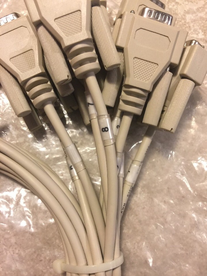 AWM E101344 Style 2464 VW-1 300V 80c Space Shuttle / Cable 8 Ends NEW ...