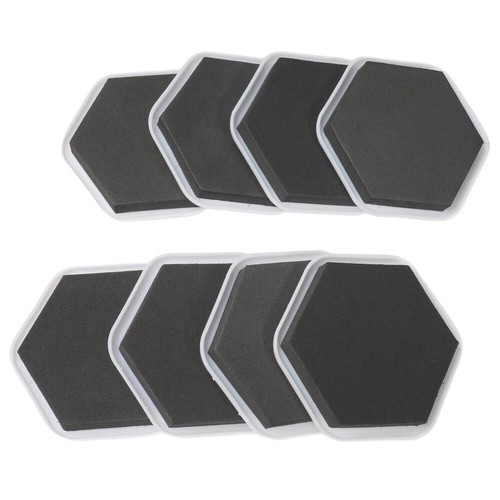 Heavy Set Slider Protectors Pads Tile Carpet Movers Furniture Hexagonal ...