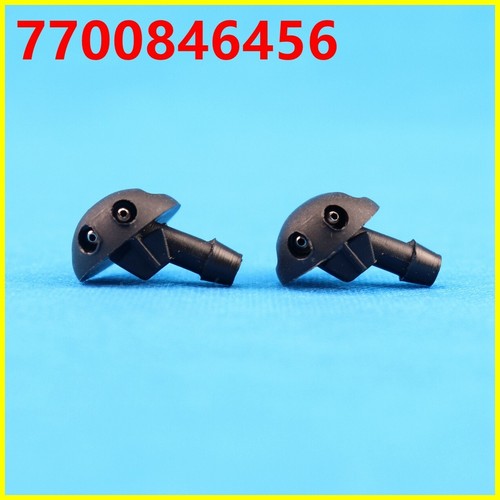 2X Front Windscreen Water Washer Spray Jets Fits Renault Megane Dacia ...