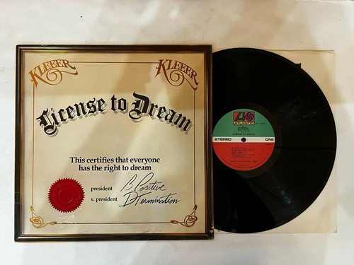 Kleeer – License To Dream LP- Atlantic – SD 19288 | eBay