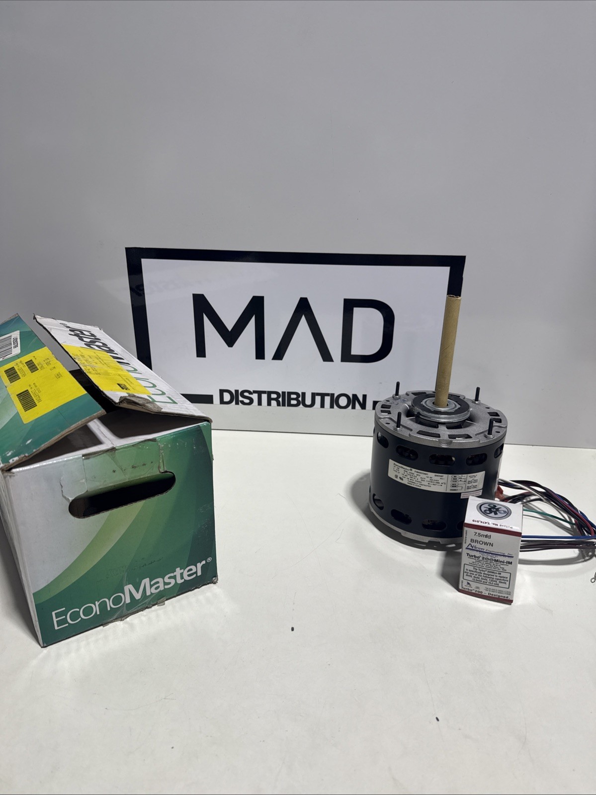 EconoMaster 3-Speed Furnace BLOWER MOTOR 1/2 HP 115 volt Fits EM3587 ...