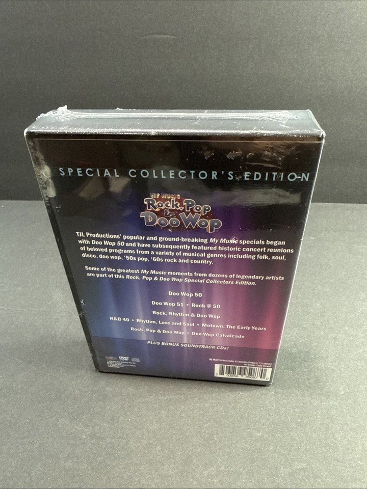 My Music Rock, Pop & Doo Wop Special Collector's Edition (DVD + CD) | eBay