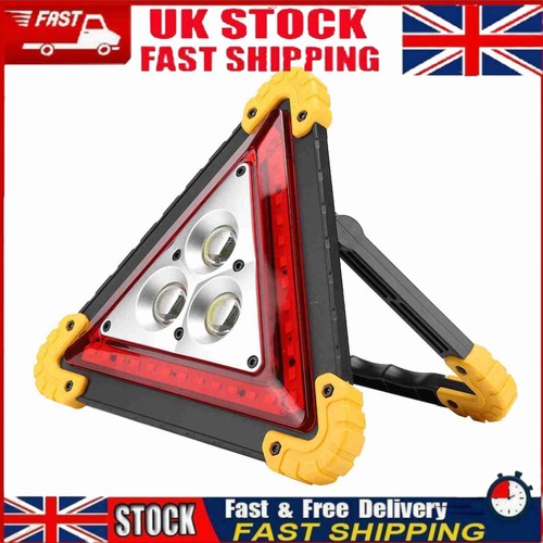 Warning Light 30W Car Breakdown Triangle LED Safety Stop Sign with Red ...