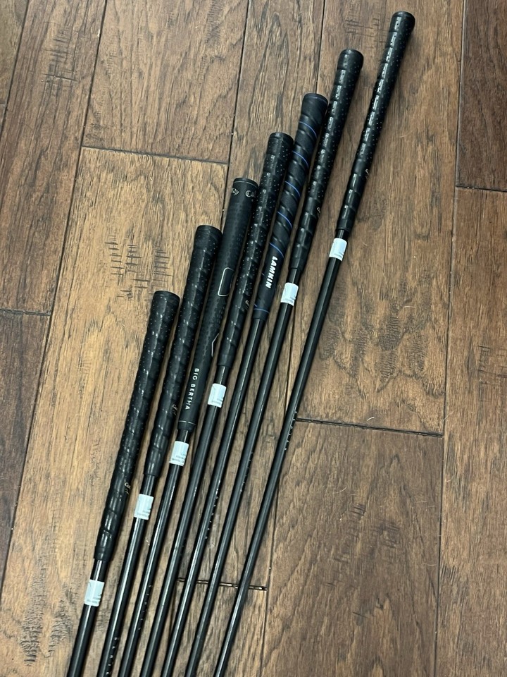 Callaway Big Bertha X-12 Iron Set 3-9, RCH 96 Regular Flex Graphite ...