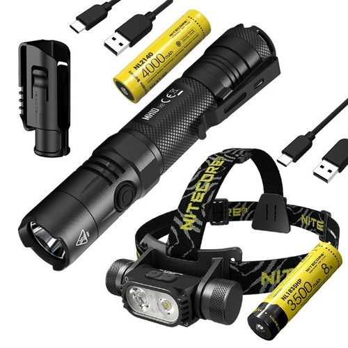 NITECORE HC68 High Performance Dual Beam E-focus Headlamp- 2000 Lumens ...