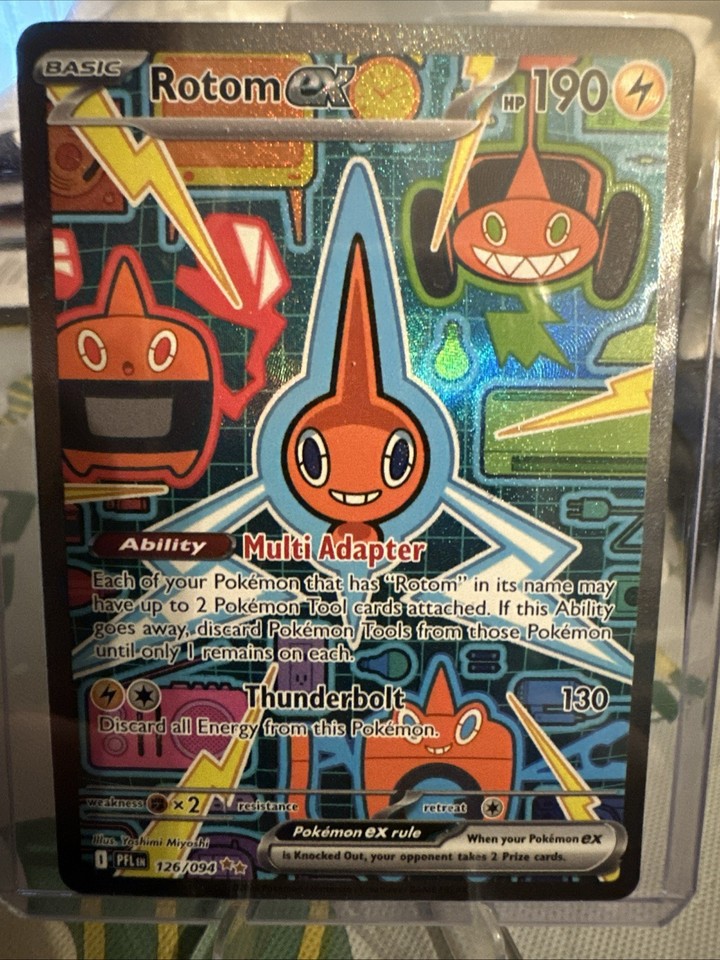 Pokémon TCG ~ Rotom ex ~ SIR #126 Phantasmal Flames Special ...