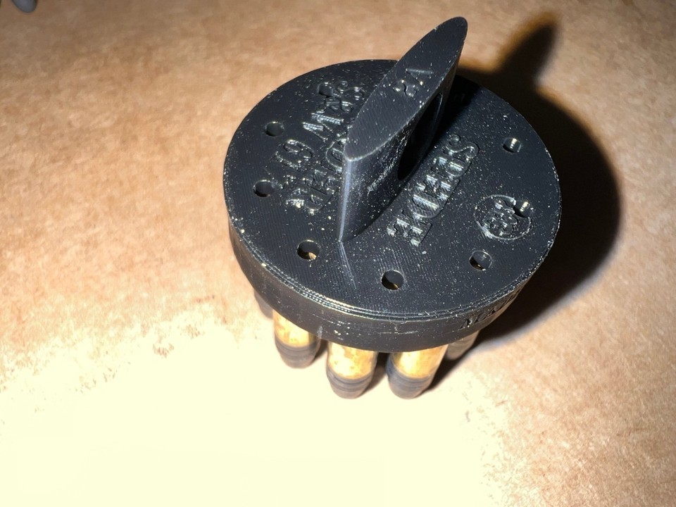 Speed loader set for Smith & Wesson 617 22LR 5 loaders + 1 block Made ...