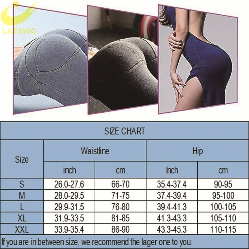 Butt Shape Chart