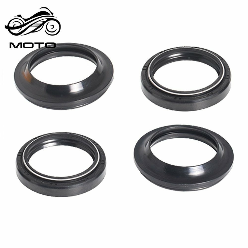 Set Front Fork Damper Shock Absorber Fork Dust and Oil Seal for ...