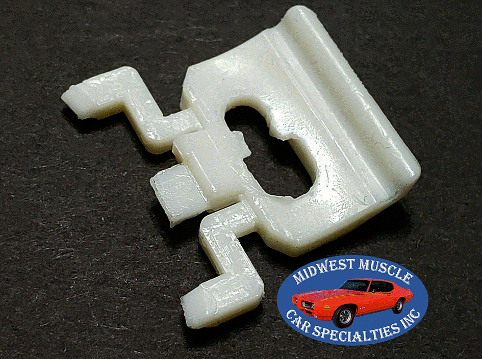 80-85 Cadillac Upper Door Window Frame Scalp White Molding Trim Clips ...