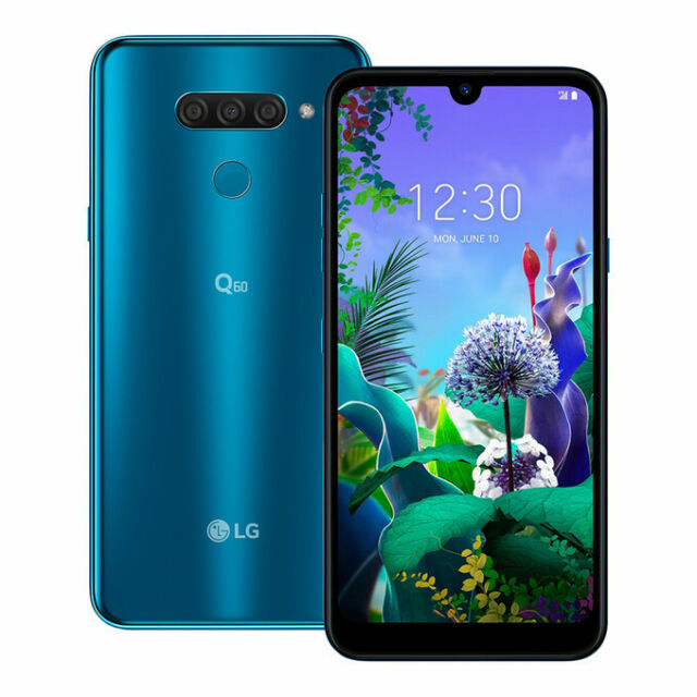 LG Q60 - 64GB - Moroccan Blue (Unlocked) Smartphone (Dual SIM) for sale ...