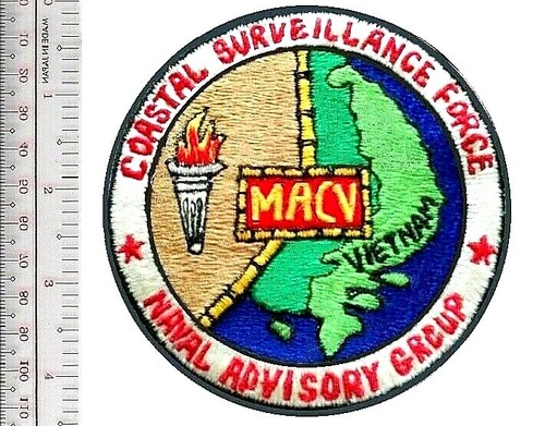 Marina degli Stati Uniti USN Vietnam Forza di sorveglianza costiera ...