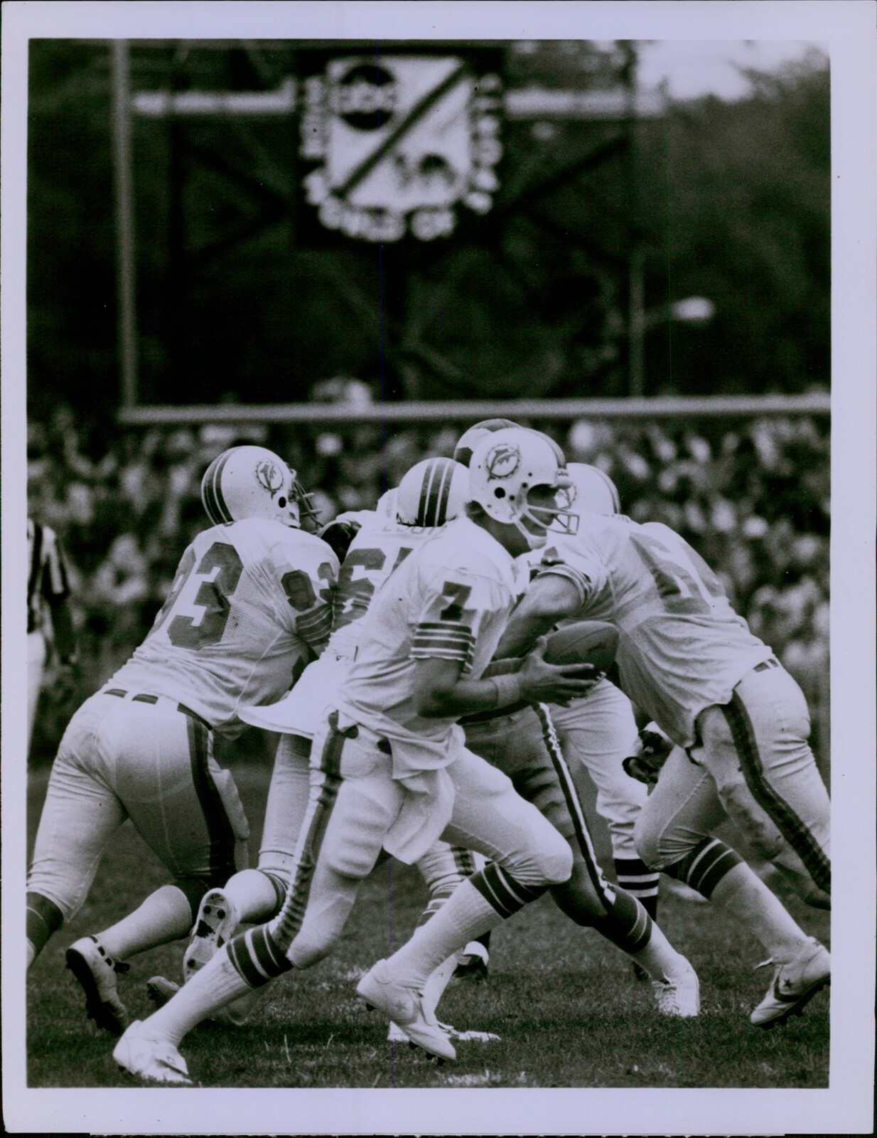 LG818 1978 Original Photo GUY BENJAMIN Miami Dolphins Football ...