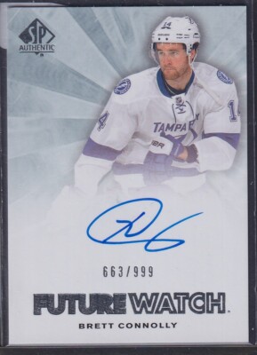 BRETT CONNOLLY - 2011 SP Authentic Future Watch Auto #240, /999 | eBay