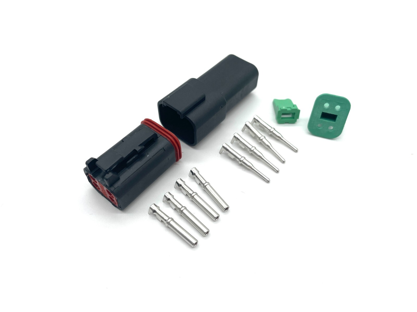 DEUTSCH DT 12V KFZ Crimp Stecker Steckverbinder / Wasserdicht 2 3 4 6 8 ...