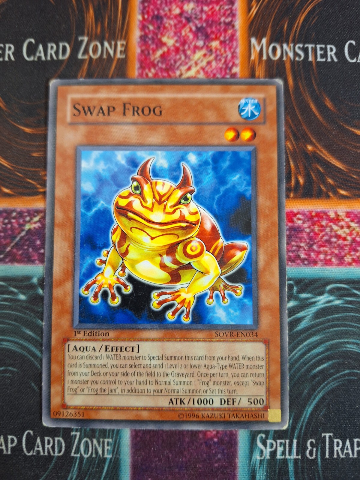 Yu-Gi-Oh! TCG Swap Frog SOVR-EN034 Common 1st Edition Lightly Played | eBay